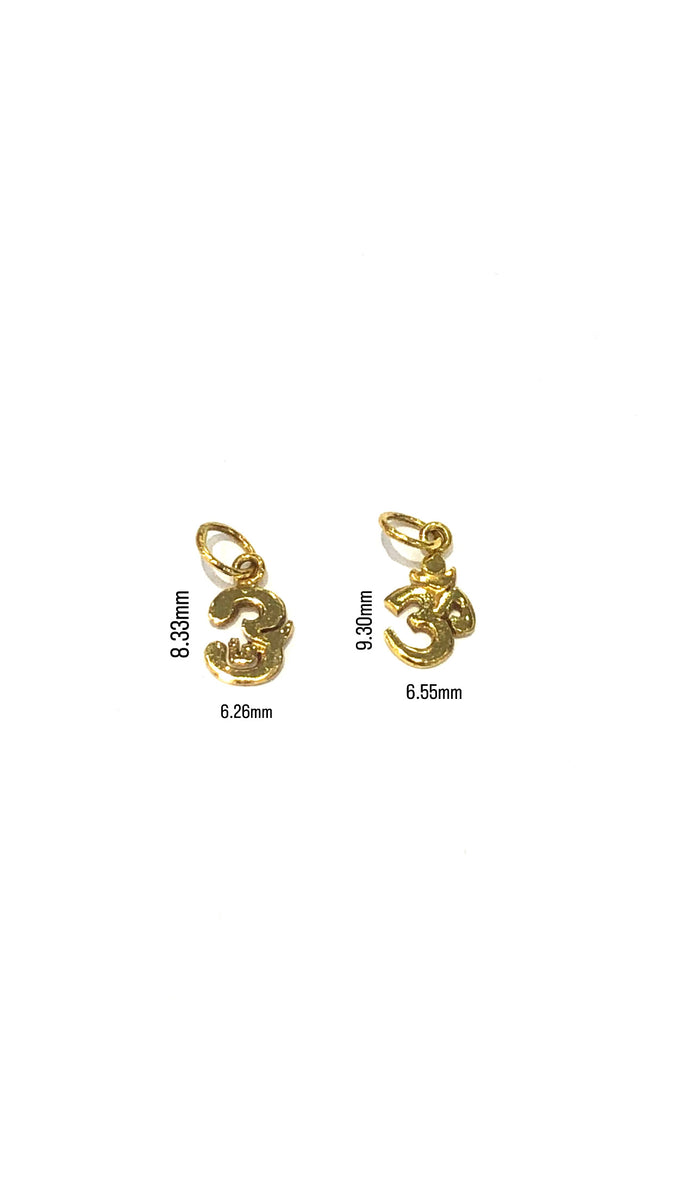 9ct Yellow Gold Aum Pendants – Diamond Days